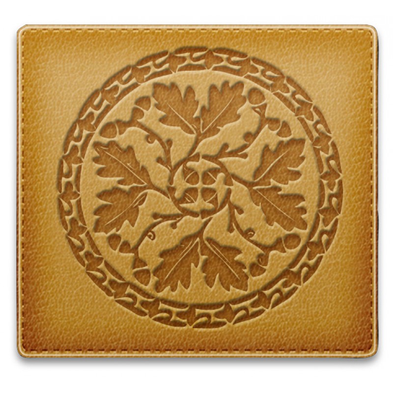 Sample Oak Leaf Design - Sample Image